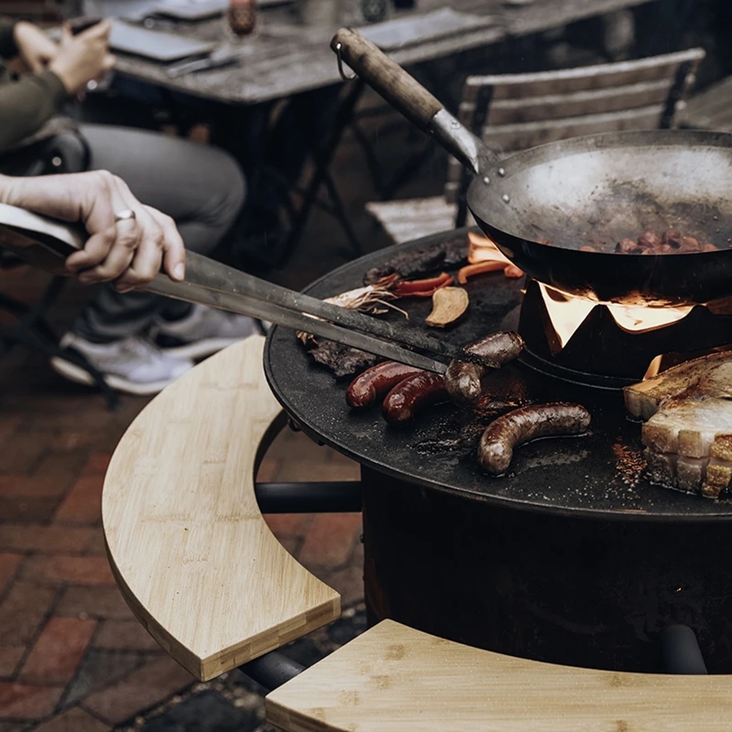 Moesta Simple BBQ Grillzange Edelstahl 57,5 cm | bei kamdi24 kaufen